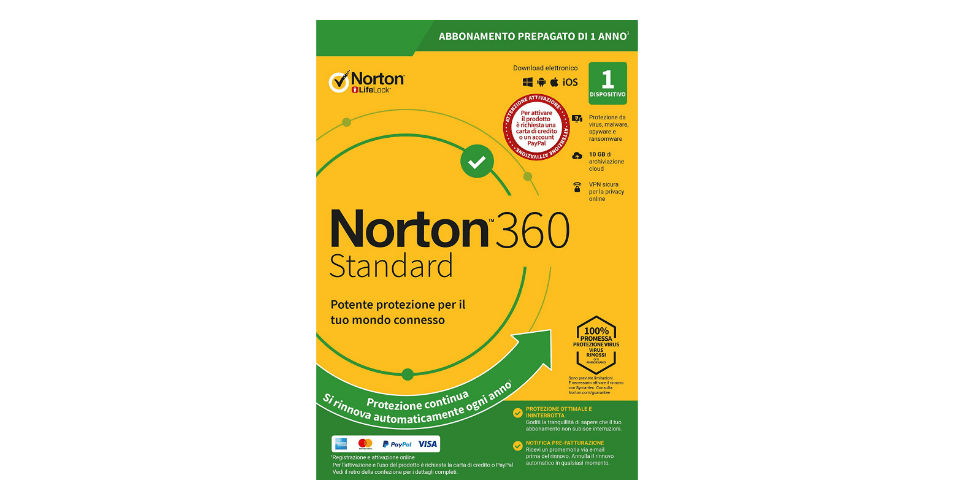Norton 360 Standard 2020 | QualeScegliere.it