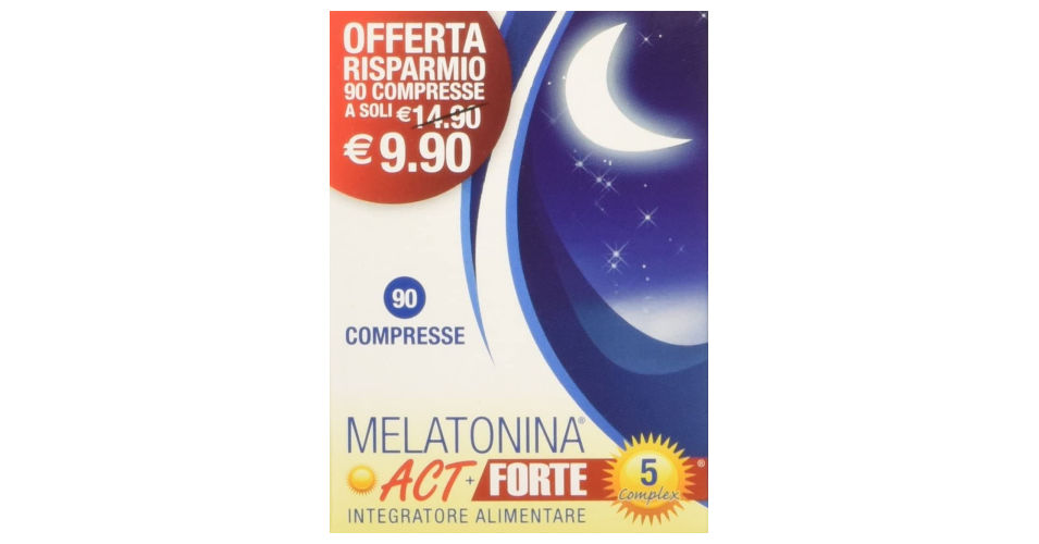 F&F Act melatonina + forte 5 complex | QualeScegliere.it