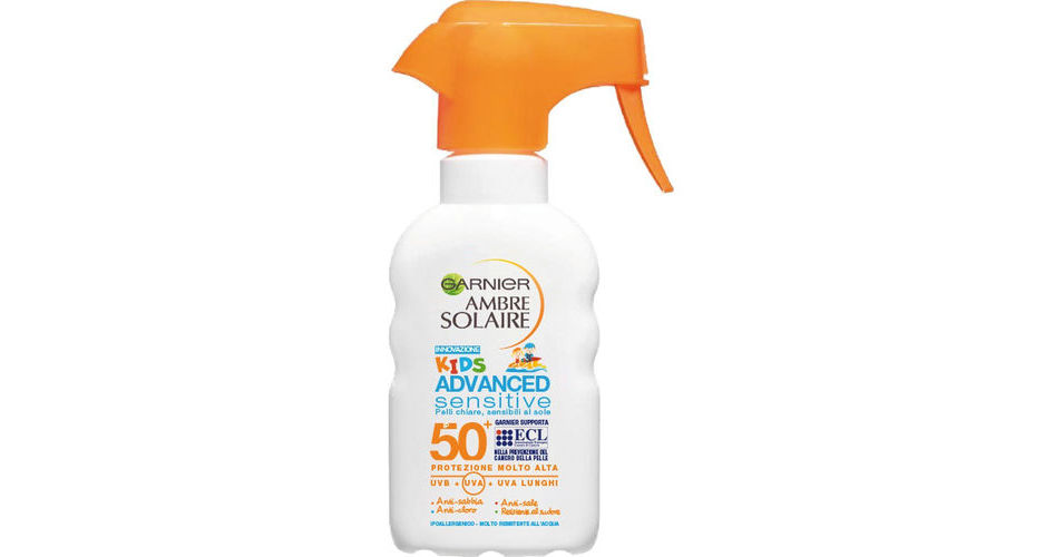 Garnier Ambre Solaire Kids Advanced Sensitive Spray 50+ | QualeScegliere.it