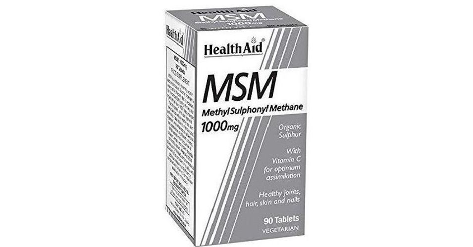 HealthAid MSM 1000 mg | QualeScegliere.it