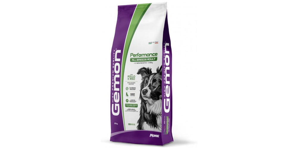 Monge Gemon Performance All Breeds Adult con Pollo e Riso ...