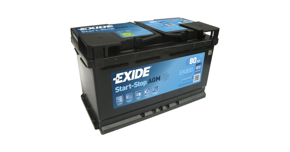 Exide EK800 Start-Stop AGM | QualeScegliere.it