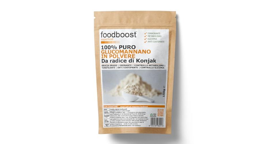 FoodBoost Glucomannano in polvere | QualeScegliere.it