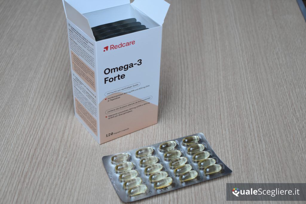 Recensione Redcare Omega-3 Forte capsule | QualeScegliere.it