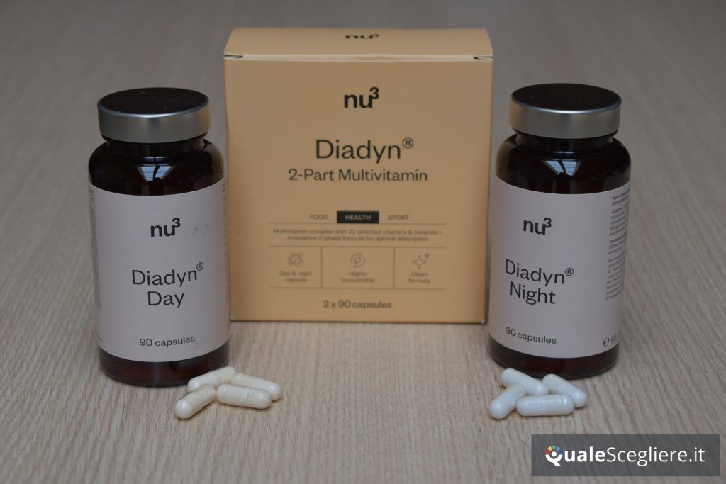 Recensione nu3 Diadyn Multivitaminico in 2 fasi | QualeScegliere.it