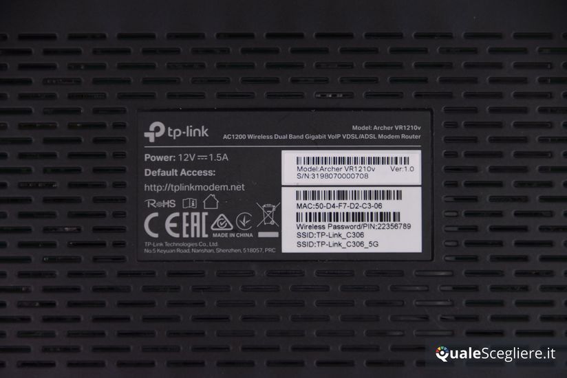 Recensione TP-Link Archer VR1210v | QualeScegliere.it